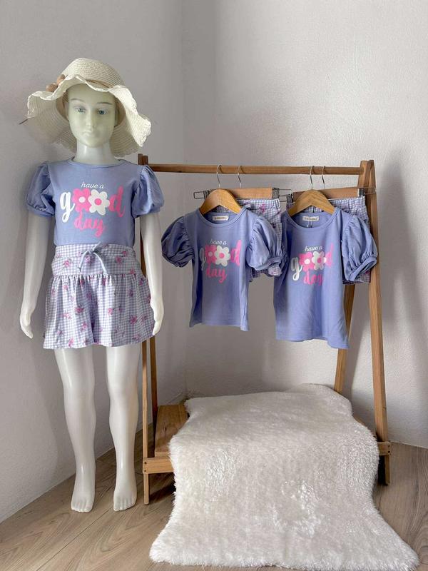 J-Maxx for Girl Good Day Terno Skort Comfortable OOTD Cute Girls ...