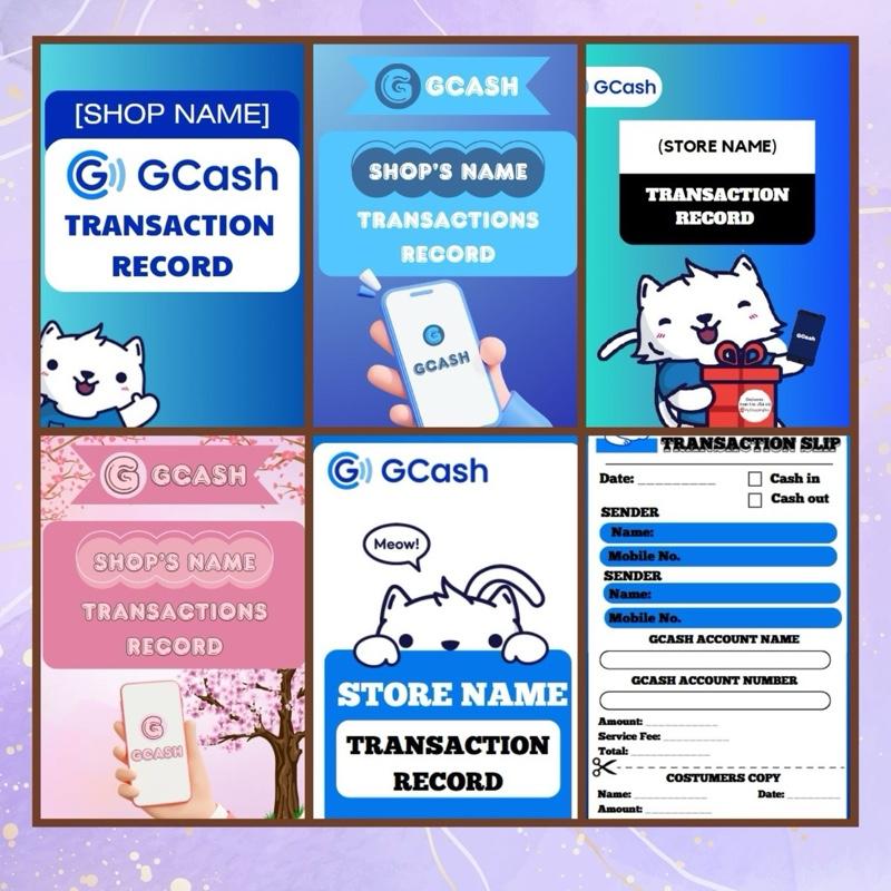 GCASH TRANSACTION BOOKLET A5 Size 100pages Binder - TikTok Shop Philippines