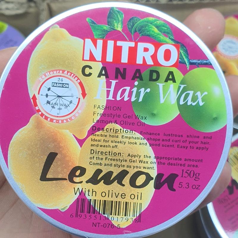 (BARU) pomode Nitro canada freestyle gel wax with olive oil 150g ...