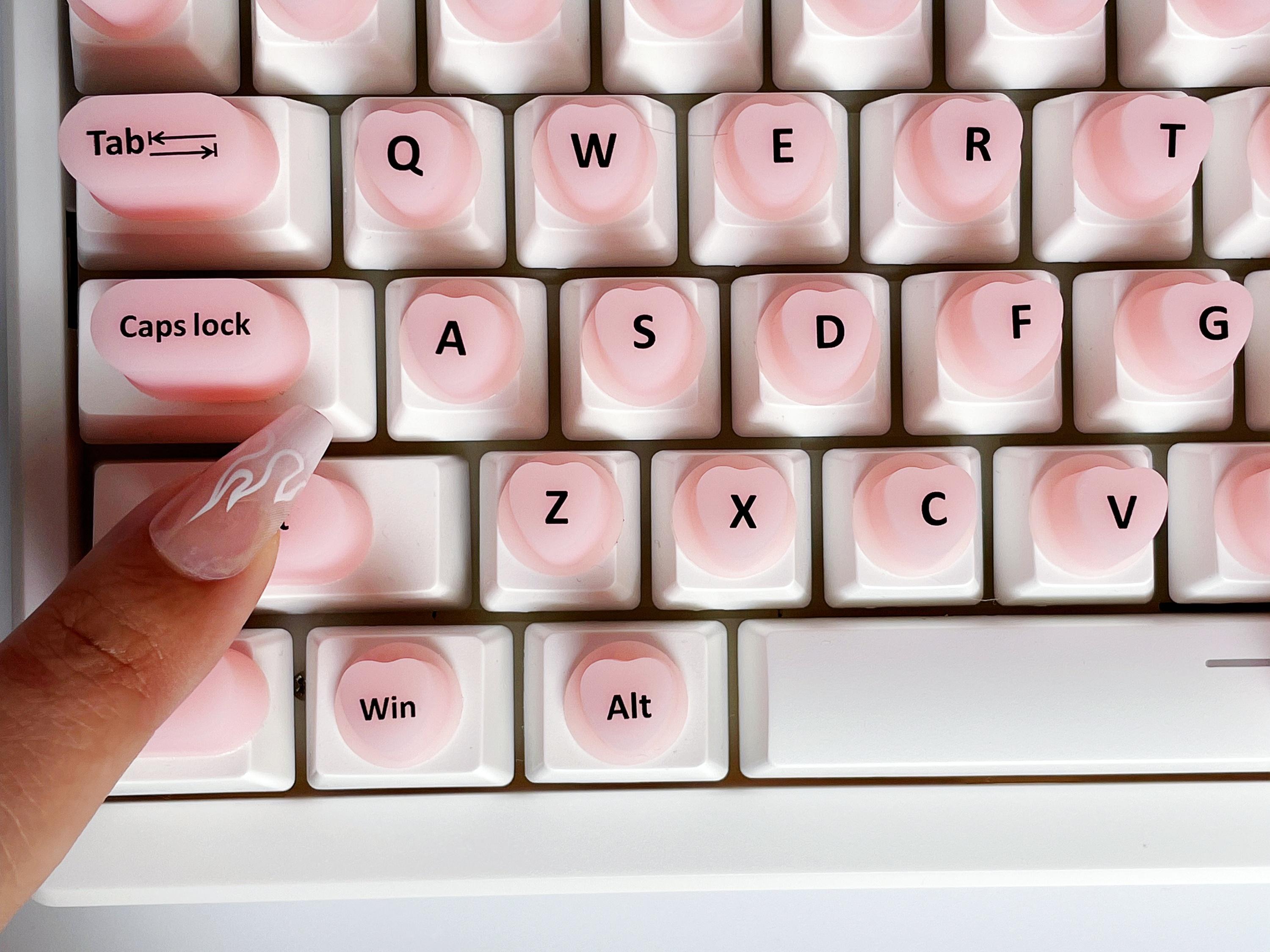 Long Nail Keyboards Stickers Protect Long Nails Silicone Keyboard Pad ...