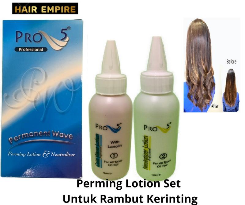 Permanent wave Perming Lotion&neutralizer (120ml+120ml)Pro5 - TikTok ...