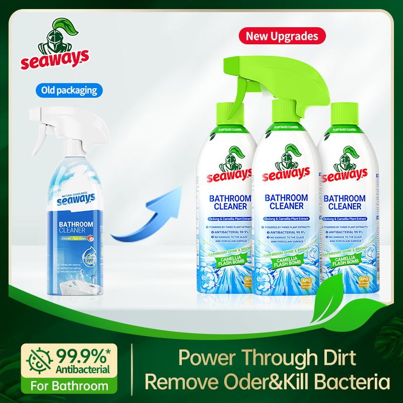 Seaways Bathroom Spray Cleaner (500g) Toliet Bowl Cleaner Cement ...