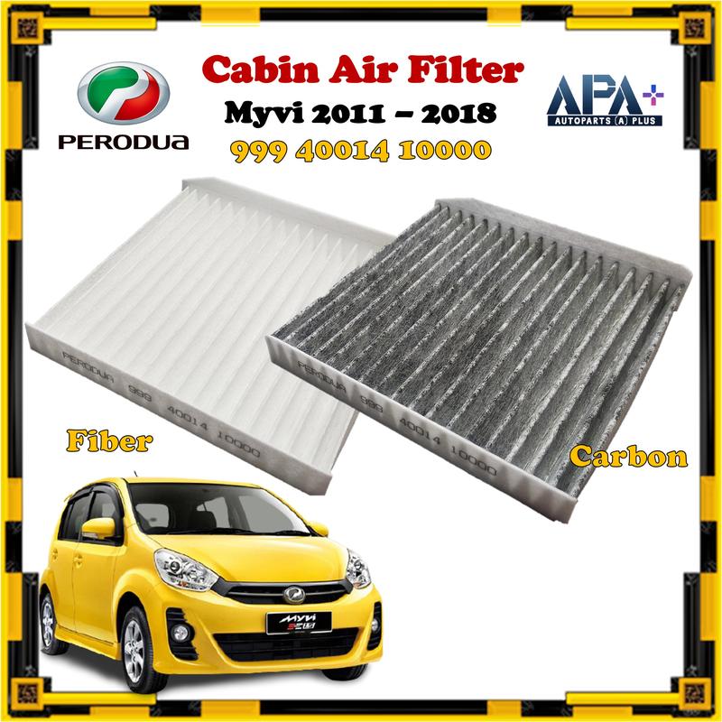 Perodua Myvi - Cabin Air Filter - Fiber or Carbon ( OEM Fitting ...