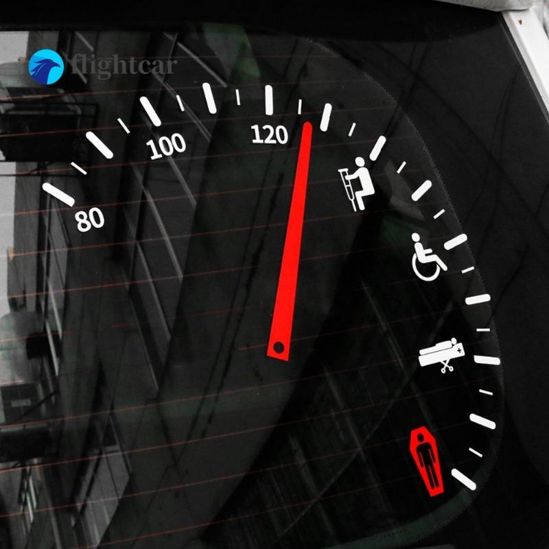 flightcar 1Pcs Speedometer Rear Windshield Car Stickers and Decals ...