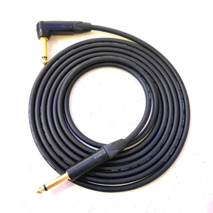 Jual KABEL JACK GITAR 5 METER MOGAMI 2524 ANGLED - STRAIGHT NEUTRIK ...
