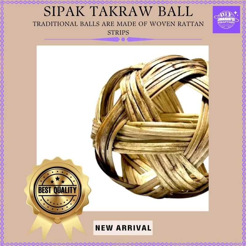 Local Sepak Takraw Ball Made of Rattan Strip - TikTok Shop Philippines