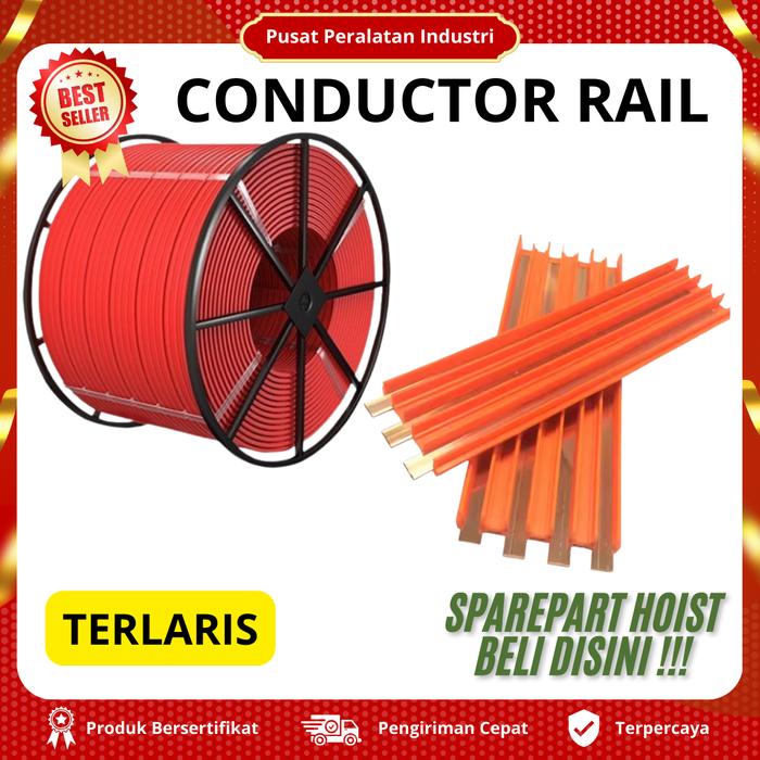 Jual Crane Conductor Rail / Conductor Busbar / Sliding Wire 30A, 50A ...