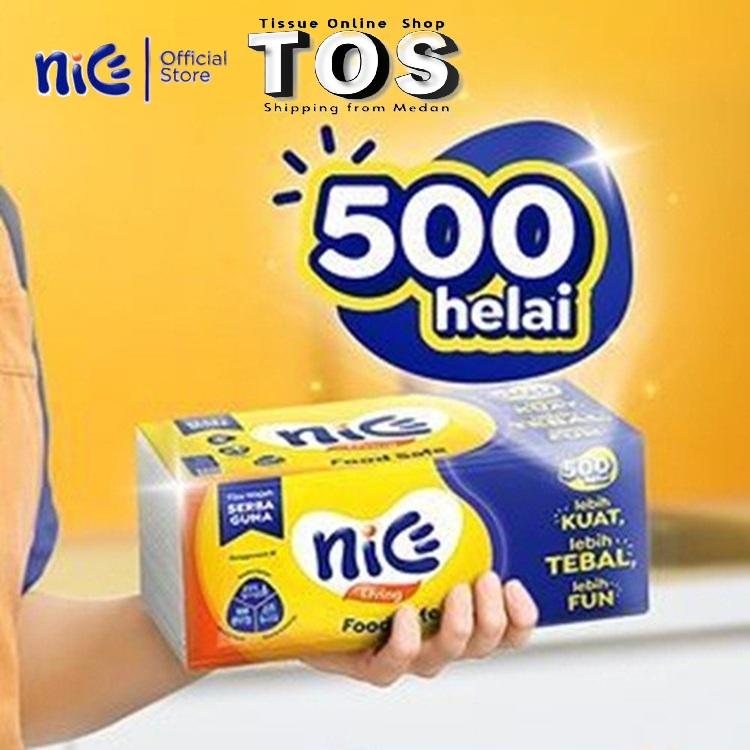 [ 3 pcs ] Tisu Tissue nice 250 sheet / 500 helai tisu nice facial ...