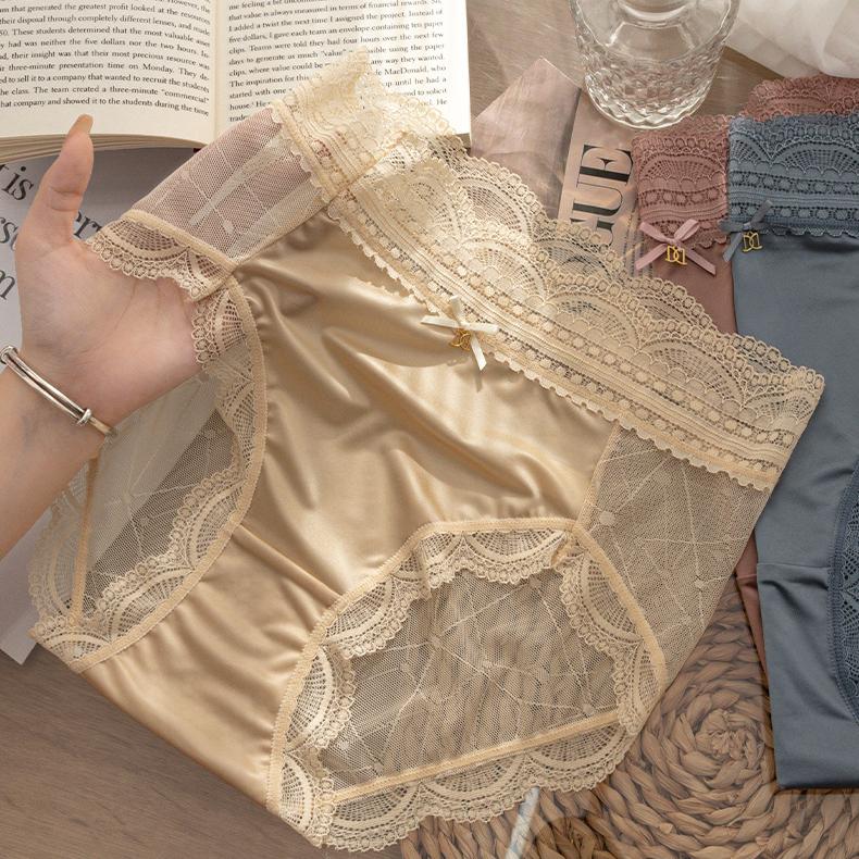 142999 Nes Style Sexy Mid Womens Mesh Sexy Lace Triangle Pants Tiktok Shop Singapore