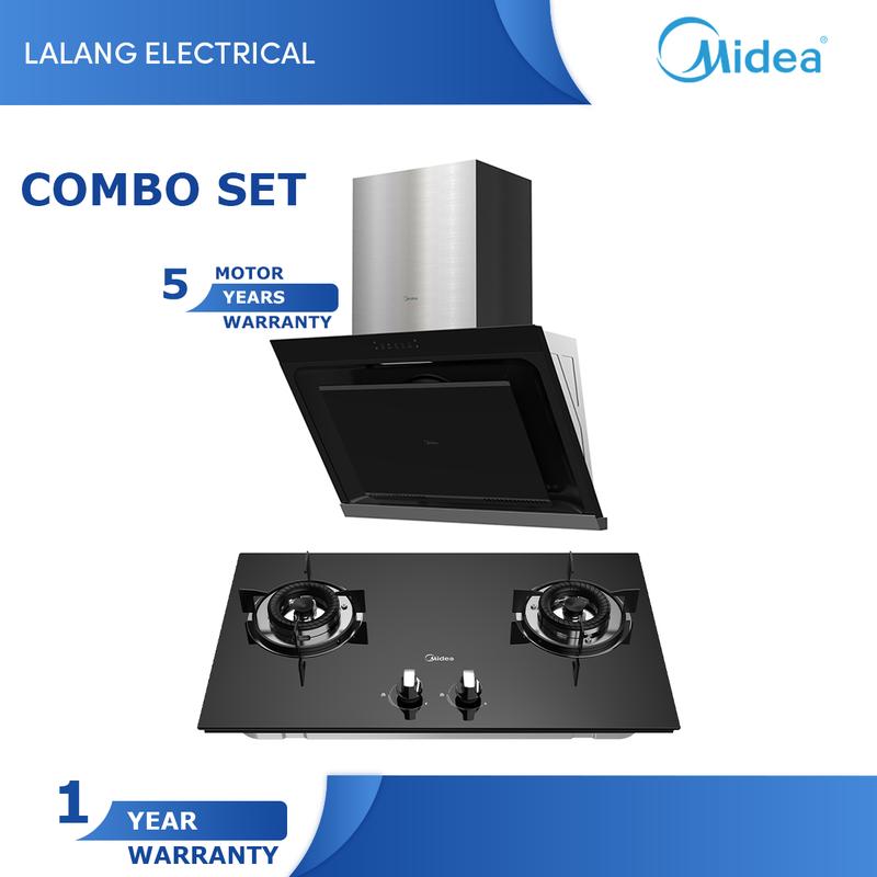 Midea Set Penyedut Asap Dapur dan Dapur Gas Midea Stove Cooker - TikTok ...