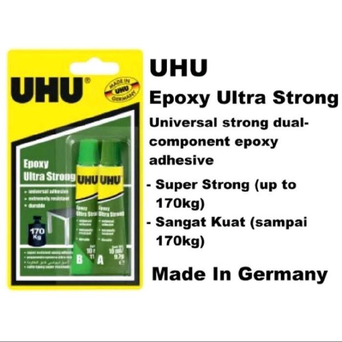 Jual UHU Lem Uhu Epoxy Ultra Strong - Super Kuat hingga 170kg ...