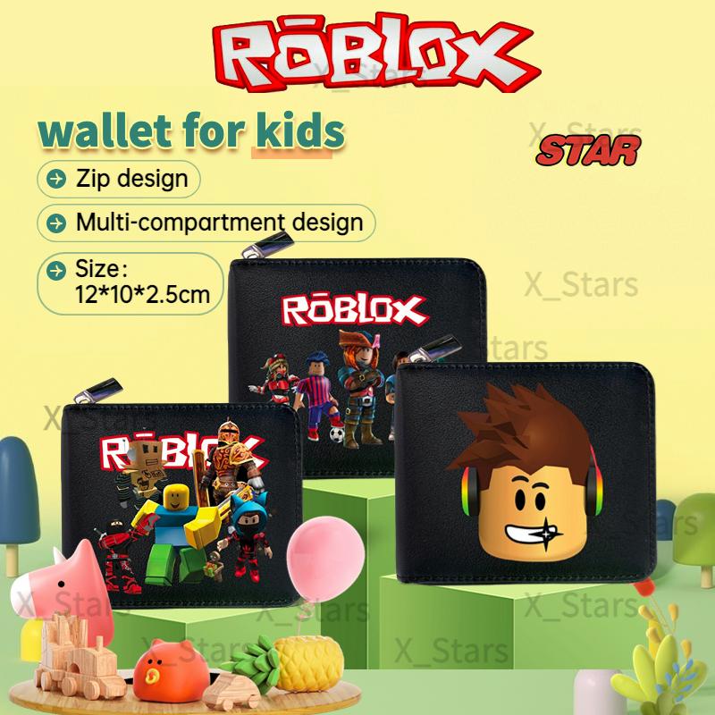 Wallet for Kids Wallet for Roblox Boys and Girls Short Half-fold ...