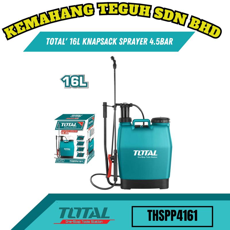 THSPP4161 'TOTAL' 16L KNAPSACK SPRAYER 4.5BAR - TikTok Shop Malaysia