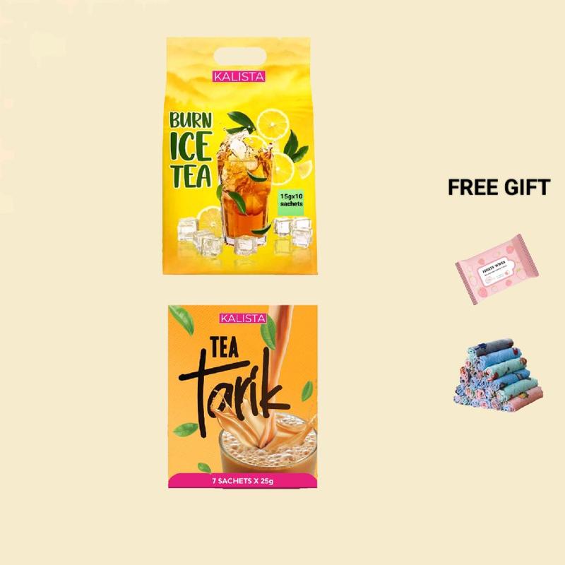 kalista burn ice tea 1 pek dan kalista tea tarik 1 kotak - TikTok Shop ...