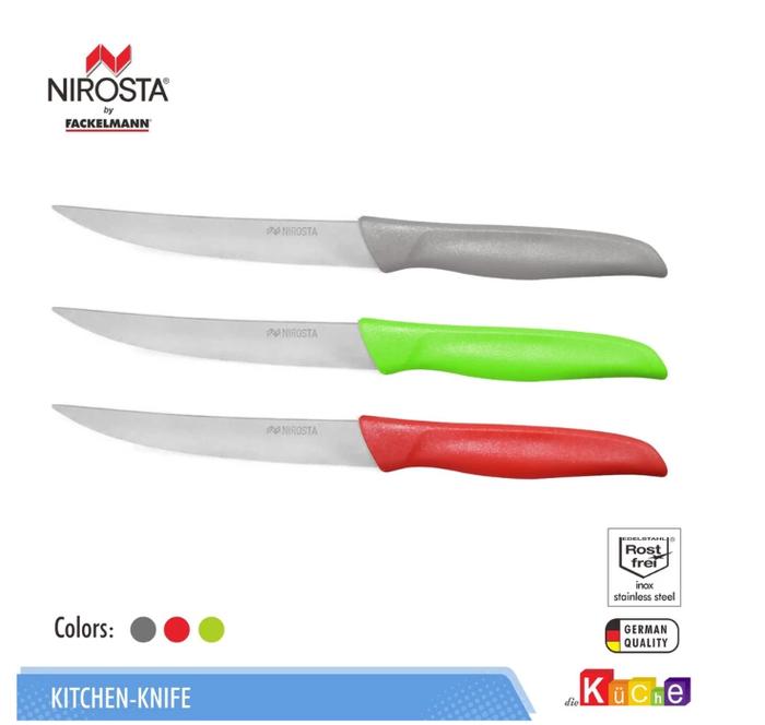 Promo Nirosta Kitchen Knife 21 cm / Pisau Dapur Serbaguna Stainless ...