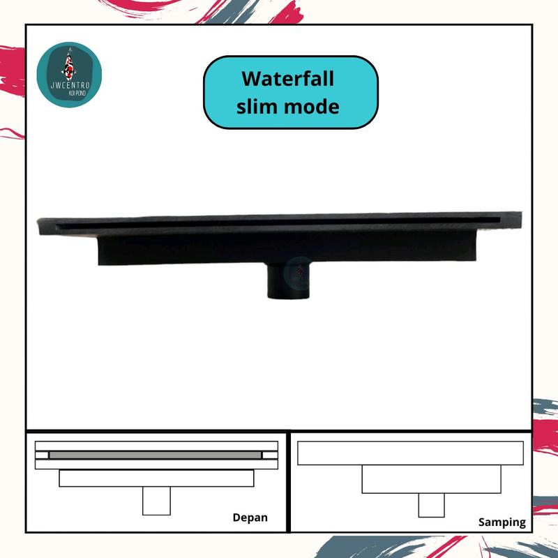 waterfall kolam koi mode slim 40 cm eksternal | air terjun kolam - Shop ...