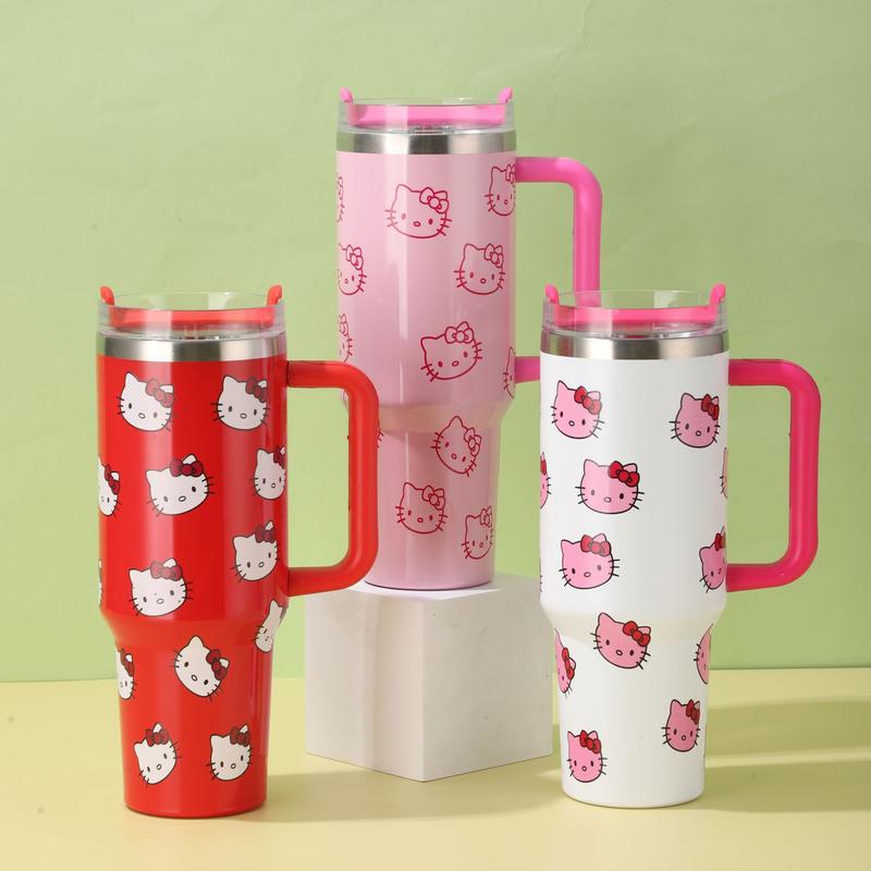 Set Cawan Kereta Hello Kitty 2025【Edisi Premium】- Termos Stainless ...