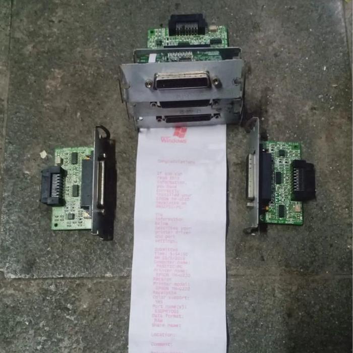 Jual Port Serial TM-T82 untuk Printer Receipt dengan Konektor DB9 dan ...