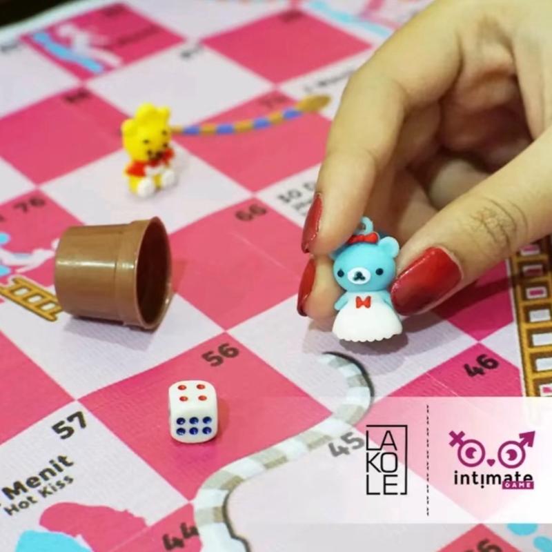 ular tangga pink ramah lingkungan dadu sulap cincin - Shop | Tokopedia