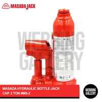 Jual Dongkrak Botol Hydraulic Masada Hydraulic Bottle Jack 2 Ton #MS-2 ...
