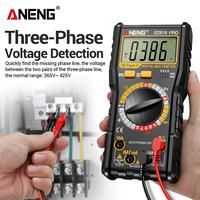 Promo (Paket A) Aneng SZ818 PRO Plus Multimeter Rechargeable Lithium ...