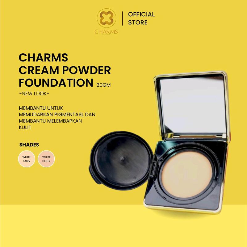 CHARMS New Look Foundation 20GM (Cream Powder Foundation) Makeup ...