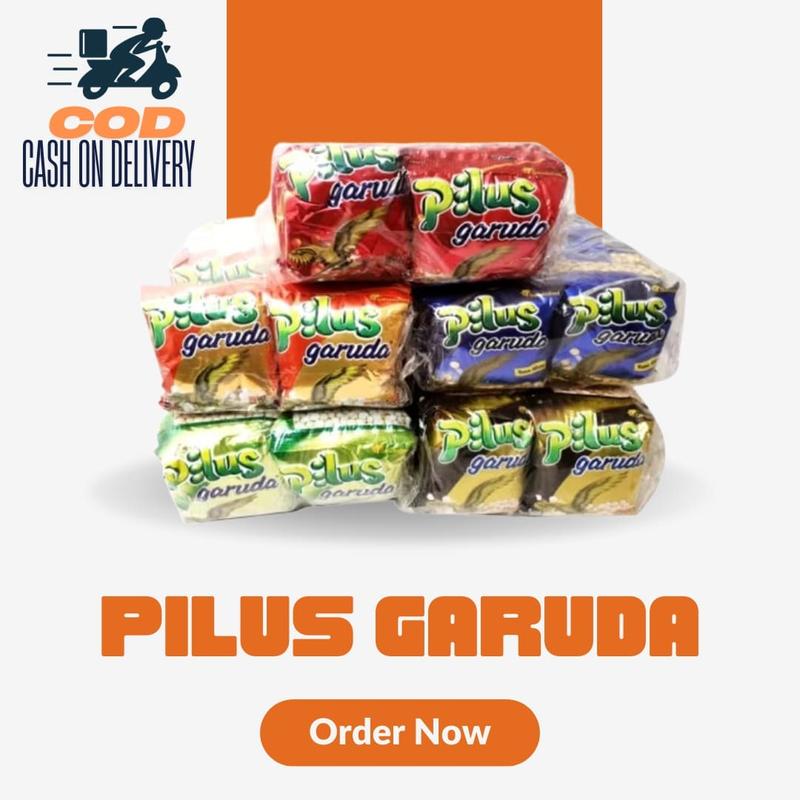 Pilus Garuda Kacang Pedas Sapi Panggang 9g COD Cash on Delivery Order ...