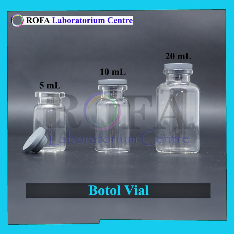 Botol Vial / Botol Sampel / Botol Obat / Botol Larutan / Via - Shop ...