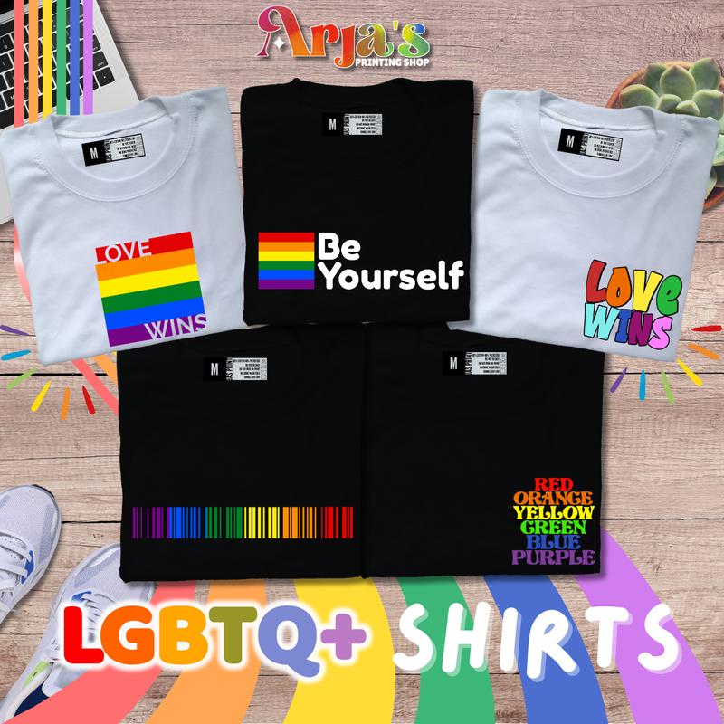 LGBT Cotton TShirt- Aesthetic Tees White Black - TikTok Shop Philippines