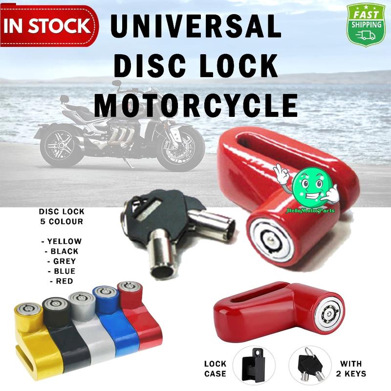 READY STOCK Disc Lock/Motorcycle Security Disc Lock/Alloy Disc - TikTok ...