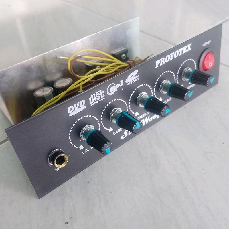 Kit ampli amplifier aktif speaker mono tip 2955 3055 dengan filter ...
