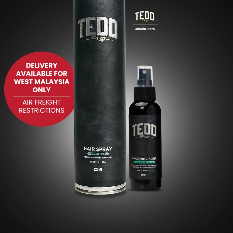 [DUO] [GROOMING FIXER 120ml] + [HAIRSPRAY 420ml] [BERASASKAN - TikTok ...