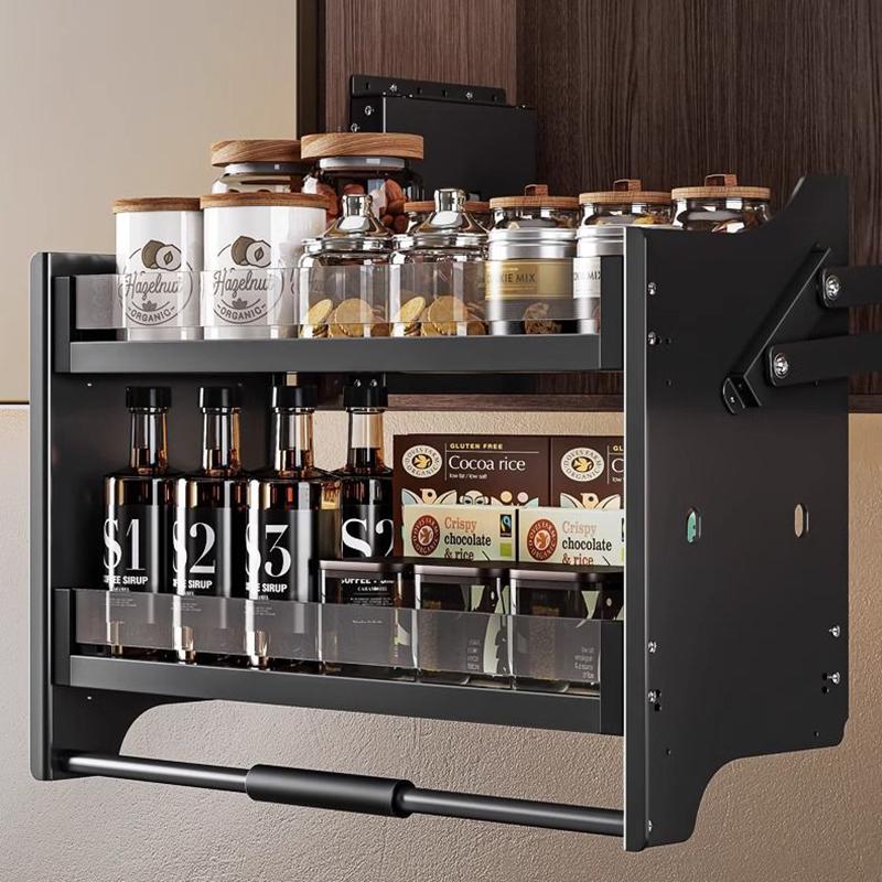 Pull Down Plate/Dish Rack Kitchen Organizer Storage Rack Pul - TikTok ...
