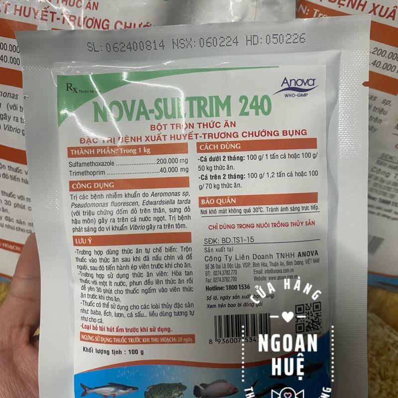 Nova SULTRIM 240 gói 100g trị xuất huyết, trương chướng bụng - TikTok ...