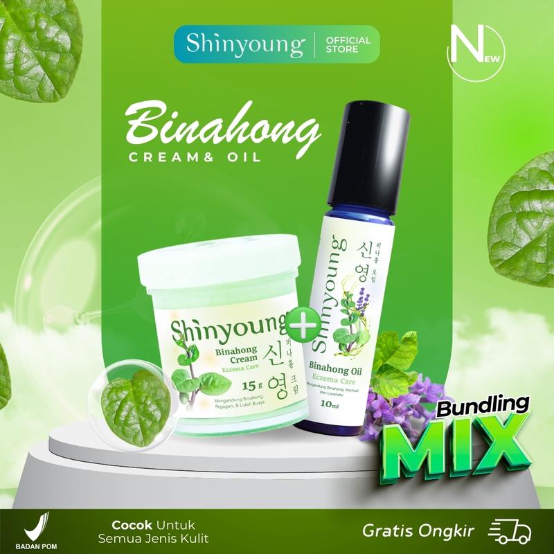 SHINYOUNG Binahong Cream dan Oil - Sembuhkan Gatal Luka Radang - Shop | Tokopedia