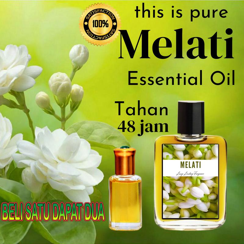 PARFUM Aroma Melati Segar Tahan Lama 55 ML GRATIS Parfum roll Non ...