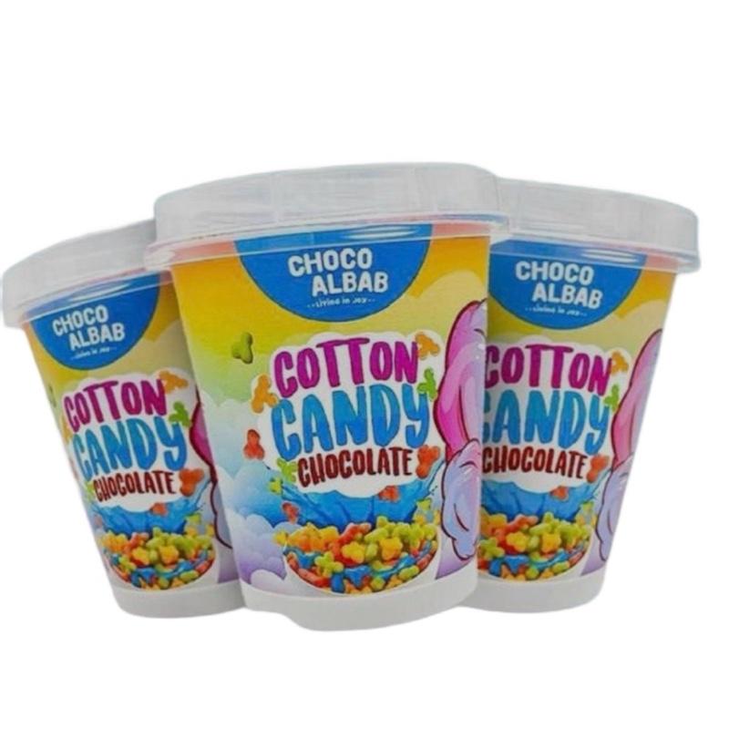 Cotton Candy Choco Albab - 100% Cotton, Less Sweet, Eco-Friendly ...