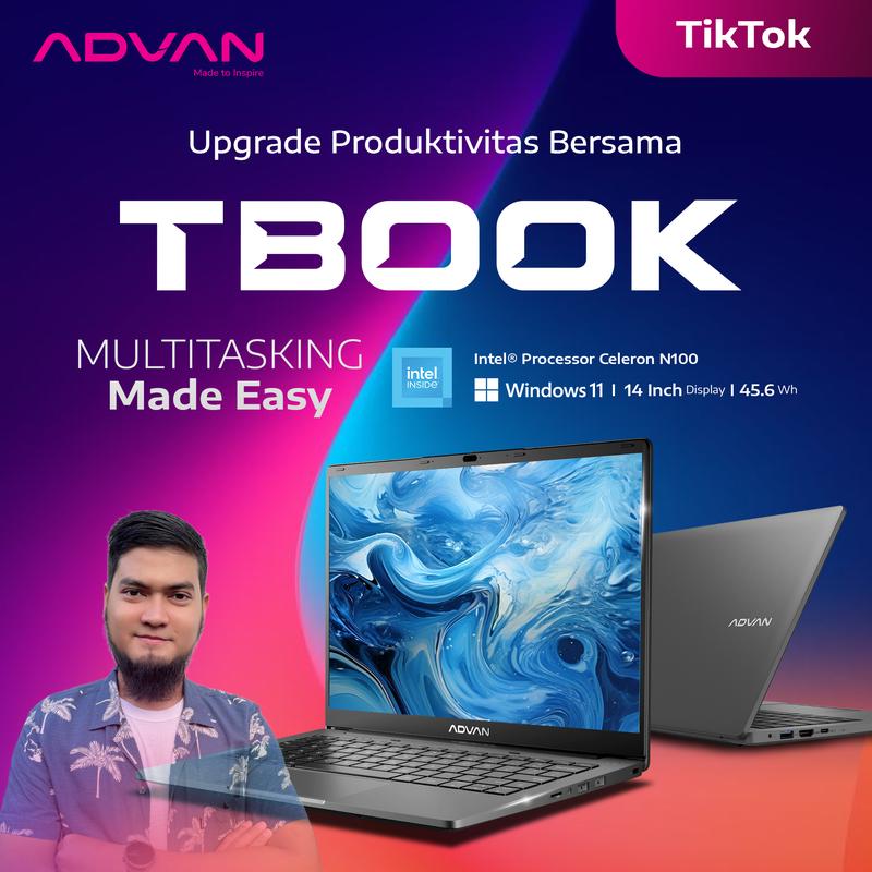 [Exclusive Irvan Galih] ADVAN TBOOK Intel N100 4GB/128GB 14" - Shop ...