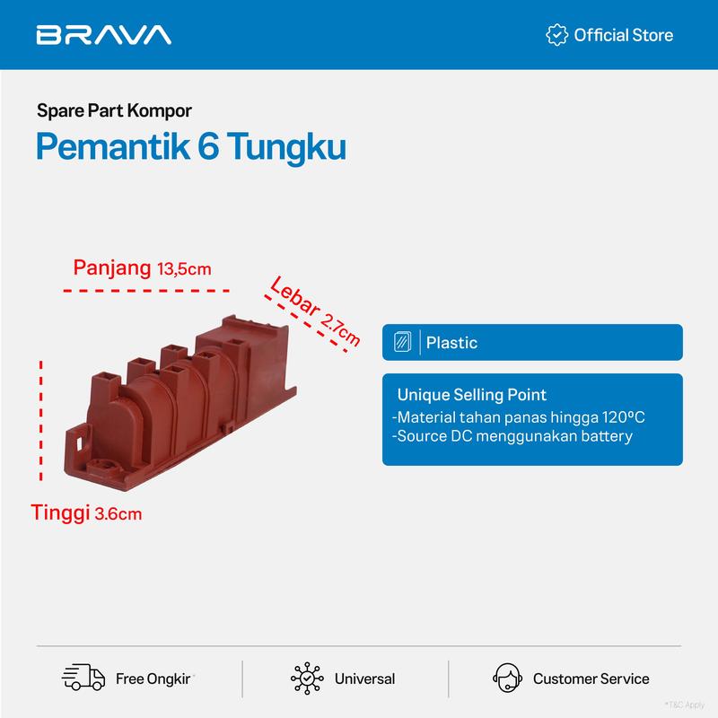 BRAVA IGNITION GENERATOR 6F - Shop | Tokopedia