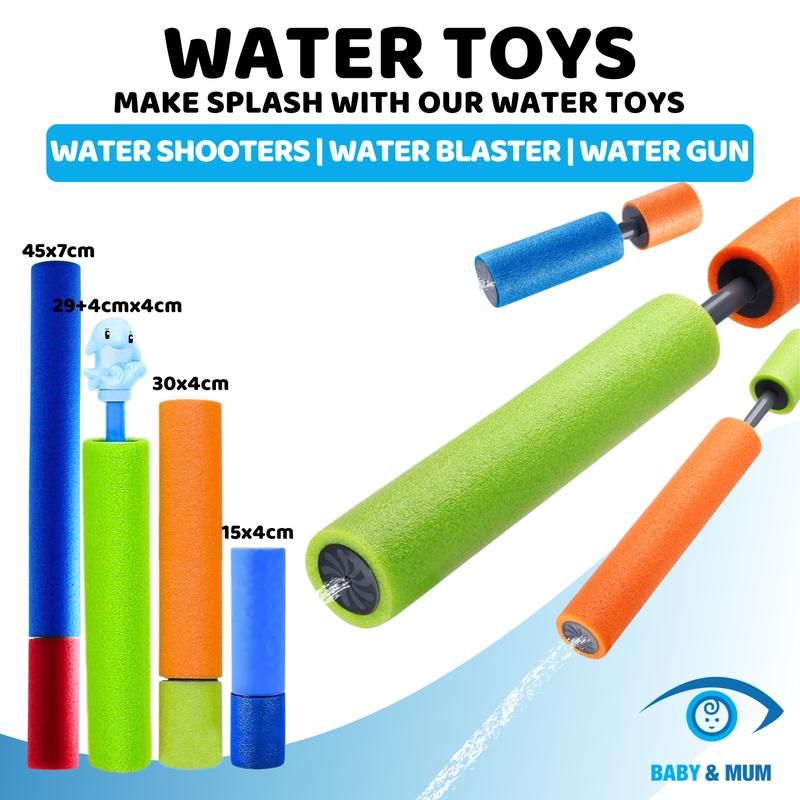 Kids Water Shooter Toy Water Blaster Hand Pump Swimming Pool Toys 15CM ...