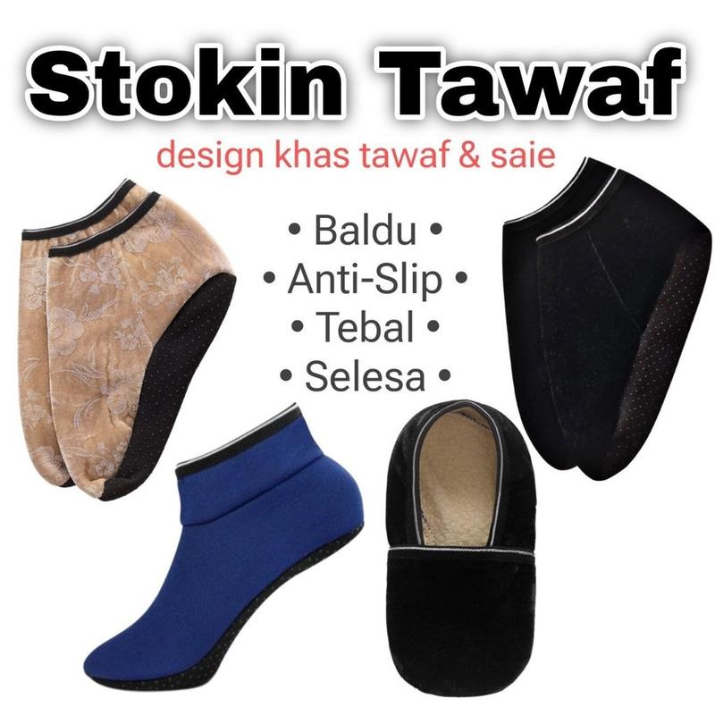 STOKIN TAWAF Anti Tergelincir dan Selesa - Model Terbaru by Simala ...