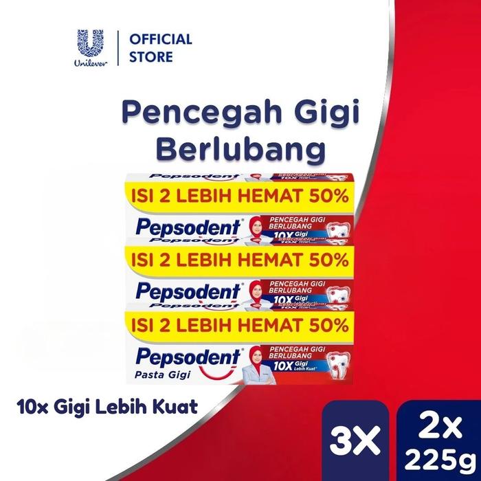 Promo [EXCLUSIVE CREATOR] Pepsodent Pencegah Gigi Berlubang Pasta Gigi ...