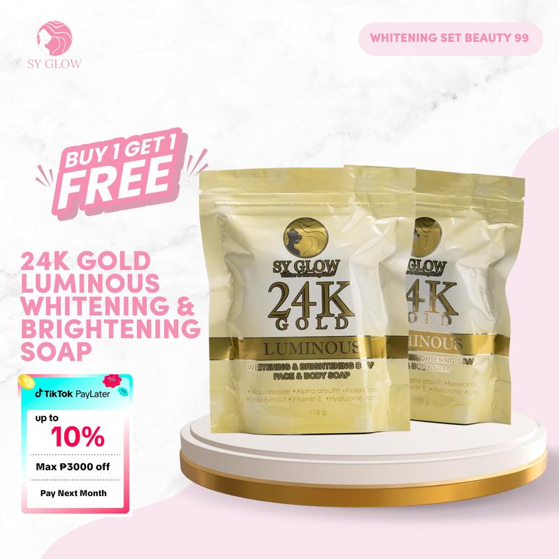 SY Glow Whitening Beauty Set 99 - 24K Gold Luminous Whitenin - TikTok ...