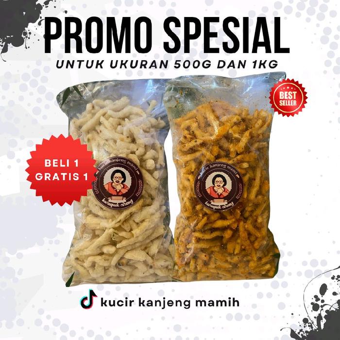 Jual [Eksklusif] - [ Buy 1 get 1] KURUPUK CIRENG - KANJENG MAMIH 500g ...