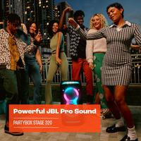 Promo JBL PartyBox Stage 320 / Partybox 320 Portable Party Speaker with ...