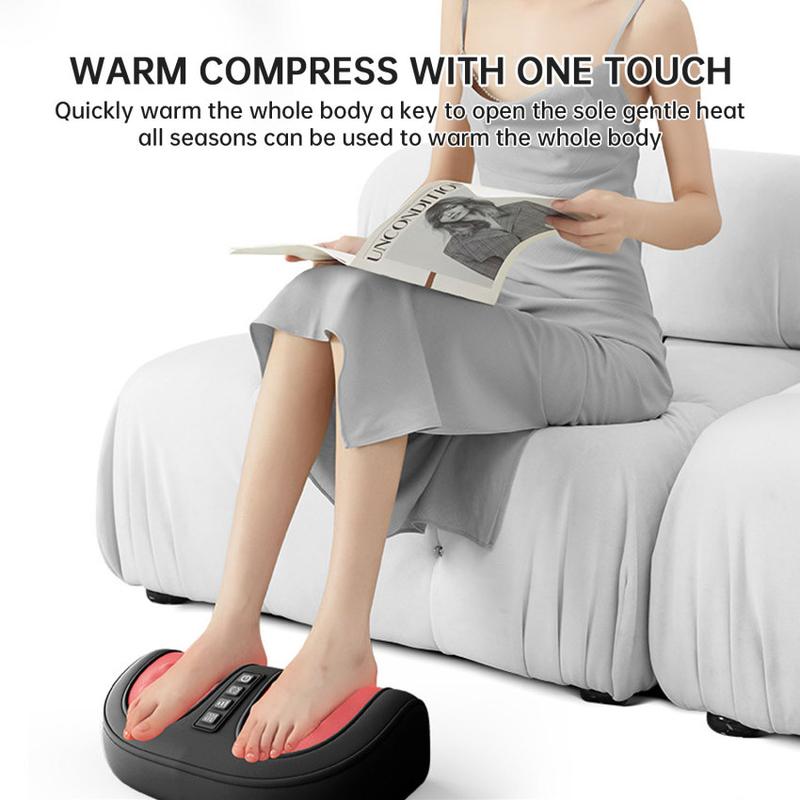 Electric Foot Hot Compress Deep Kneading Shiatsu Massage Heel - TikTok ...