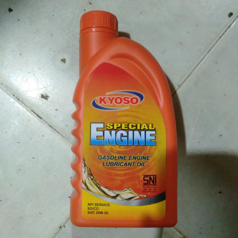 OLI MESIN KYOSO SPECIAL ENGINE SAE 20W-50 0,8 LITER - Shop | Tokopedia