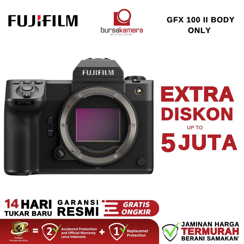 Fujifilm GFX100 II Body Only Fuji GFX 100 Mark 2 Fuji GFX100II RESMI ...