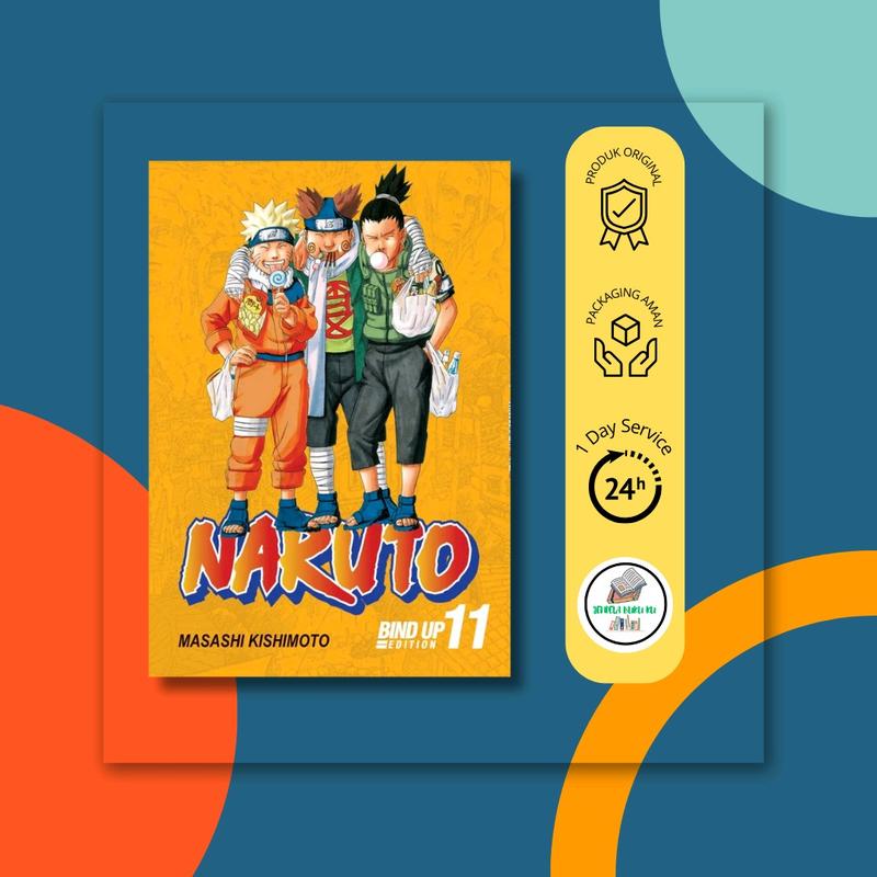 Komik Naruto Bind Up Edition 11 Karya Masashi Kishimoto - Shop | Tokopedia