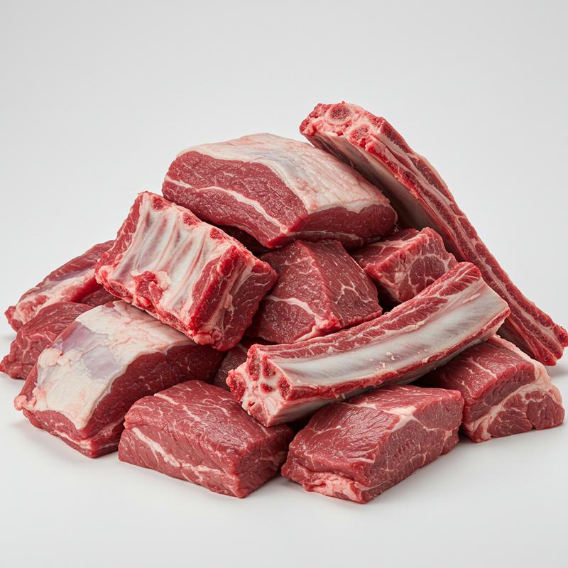 Al Shah Fresh Meat Beef Bone Mix from Ribs and Neck Parts Suitable ...